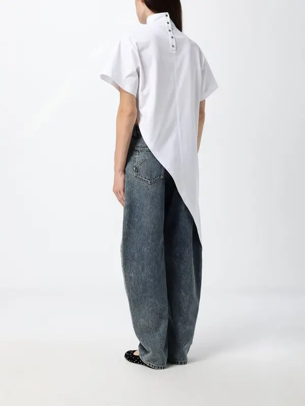 Alaïa Asymmetrical Top - White