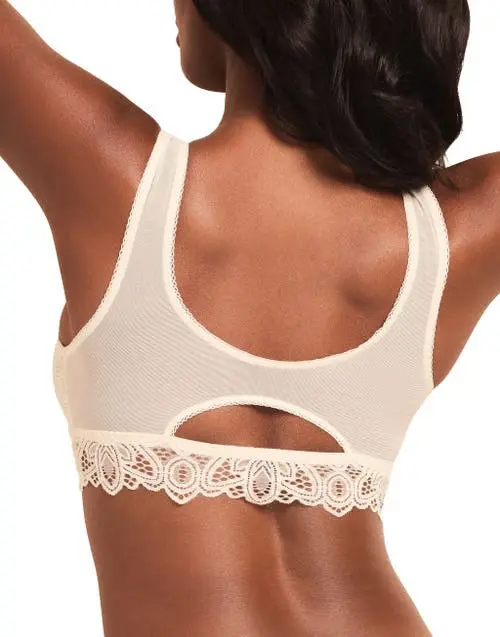 ADORE ME Elska Unlined Bralette Bra - Light White