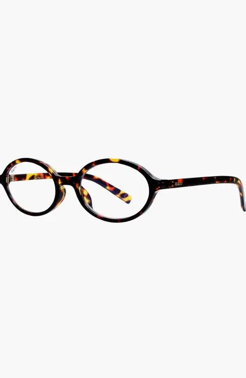 REALITY EYEWEAR The Bessette Oval Frame Eyeglasses - Turtle