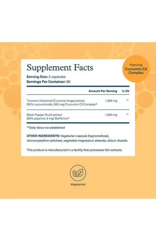 YOUTHEORY Turmeric Extra Strength 1000mg Muscle Joint Support Supplement 180 Veg Capsules