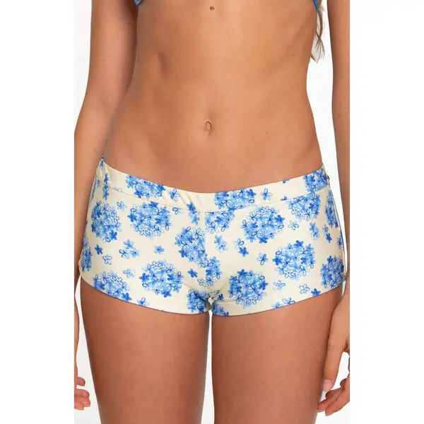 BRIGHT SWIMWEAR Sienna Shorts - Afternoon Tea