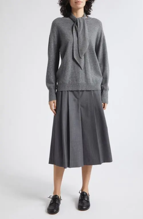 Marella Wool & Cashmere Scarf Neck Sweater
