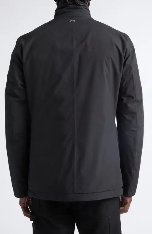 Herno Waterproof Down & Feather Fill Sport Coat With Removable Liner