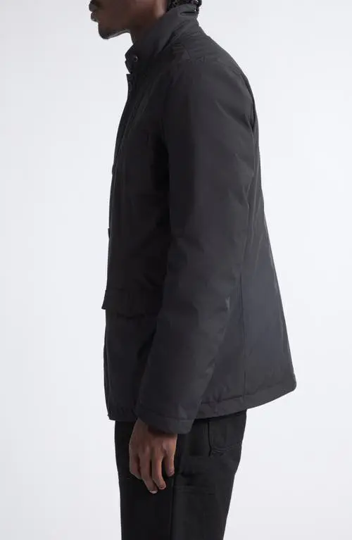 Herno Waterproof Down & Feather Fill Sport Coat With Removable Liner