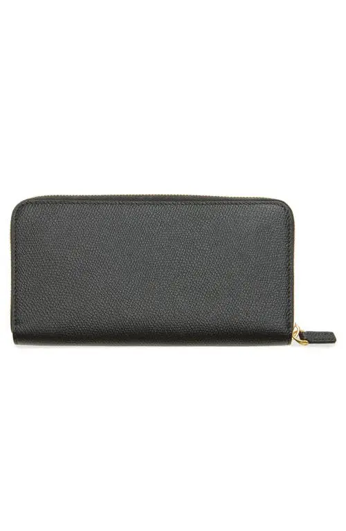 Valentino Garavani Vlogo Signature Zip Around Continental Wallet