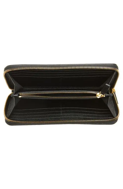 Valentino Garavani Vlogo Signature Zip Around Continental Wallet