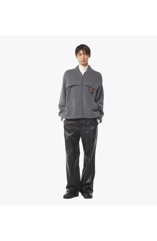 Mcm Wool And Recycled Cashmere Zip Cardigan