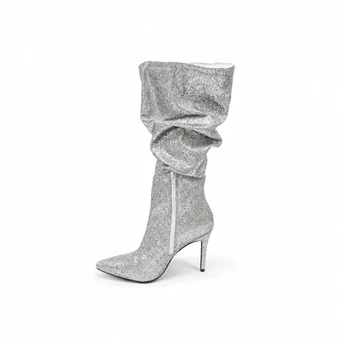 KNEETOES Roxie Glitter Stiletto Boots