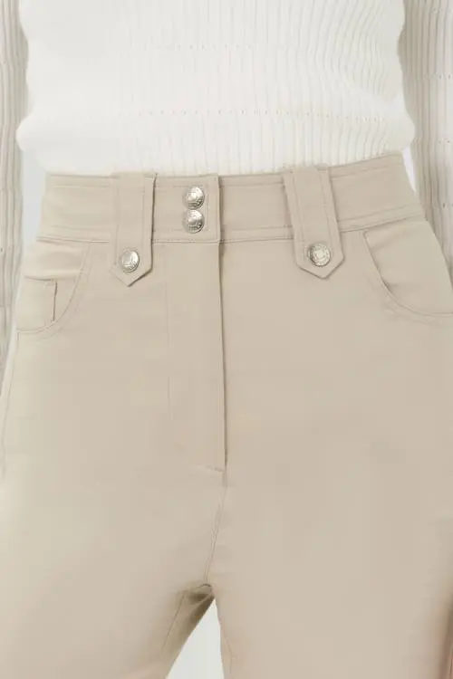 Anatomie Harley Performance Cotton Travel Wide Leg Pant
