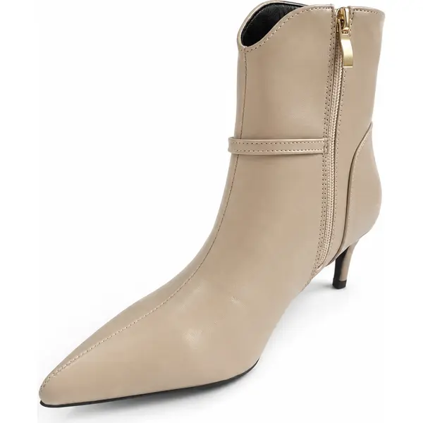 KNEETOES Tinsley Boots - Beige