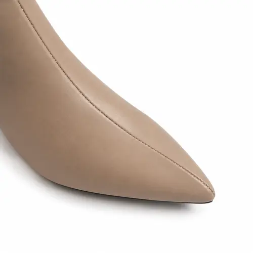 KNEETOES Tinsley Boots - Beige