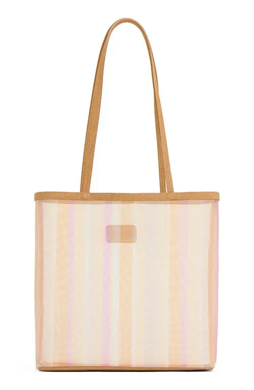 MANSUR GAVRIEL Filo Stripe Mesh Tote