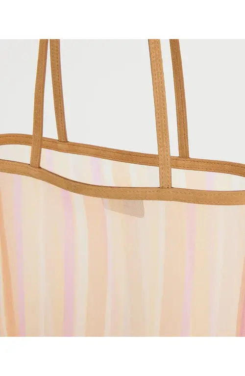 MANSUR GAVRIEL Filo Stripe Mesh Tote