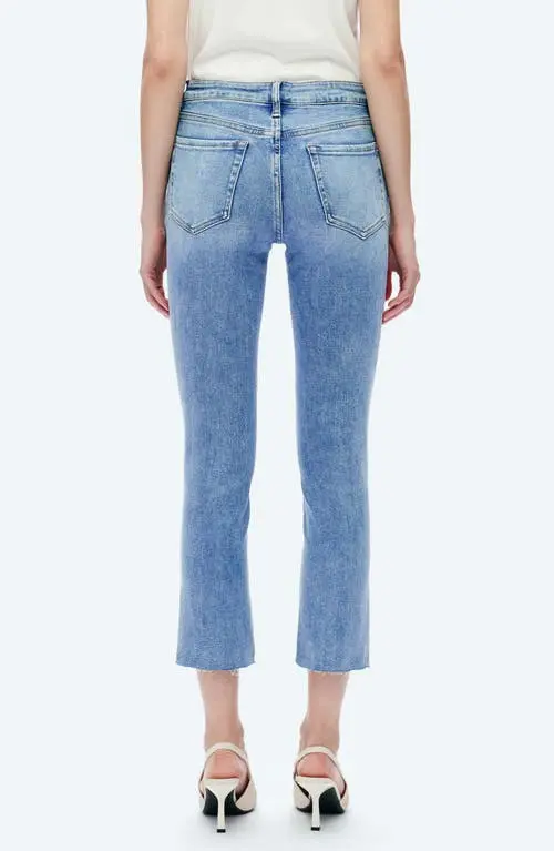 BAYEAS Raw Hem Crop Skinny Jeans