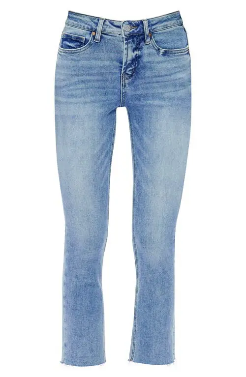 BAYEAS Raw Hem Crop Skinny Jeans