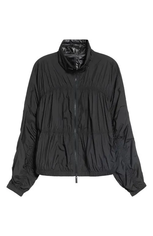 Emporio Armani Gathered Zip Windbreaker