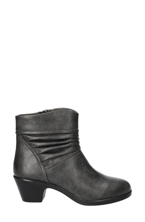 EASY WORKS BY EASY STREET Bess Faux Leather Ankle Boot - Grey