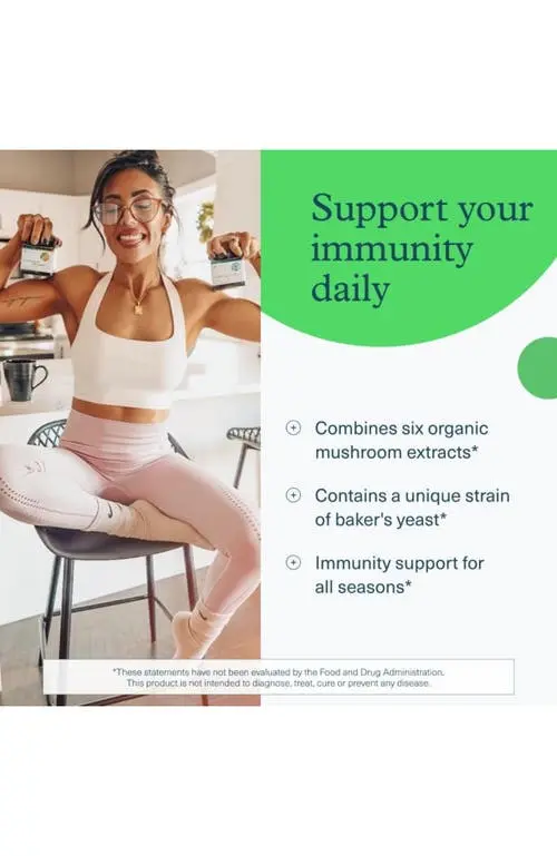 YOUTHEORY Immune Plus Daily Wellness Vegetarian Supplement 60 Veg Caps