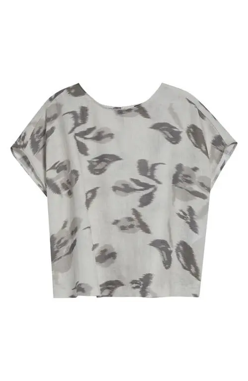 Emporio Armani Crisscross Back Linen Top