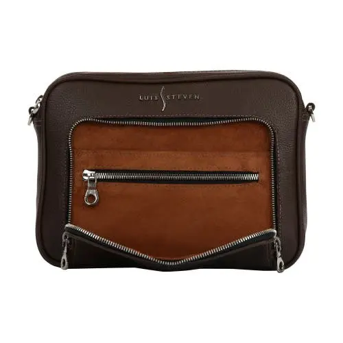 LUIS STEVEN West Side Messenger Bag - Brown
