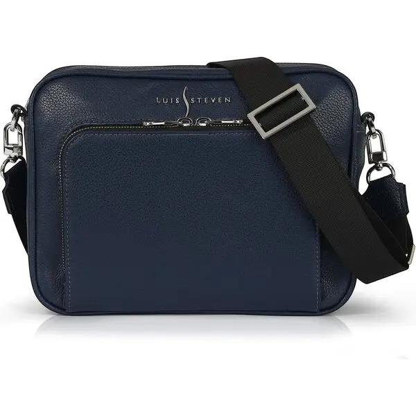 LUIS STEVEN West Side Messenger Bag - Blue