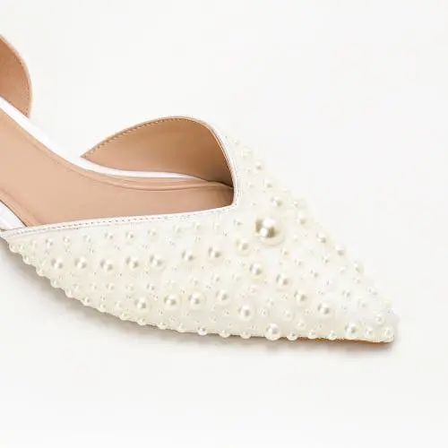 KNEETOES Sophia Pearl Flat