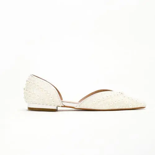 KNEETOES Sophia Pearl Flat