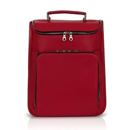 LUIS STEVEN Medium Laptop Pack - Red