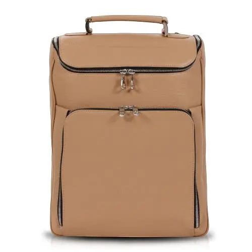 LUIS STEVEN Medium Laptop Pack - Sand