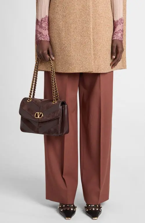 Valentino Garavani Djuna Medium Leather Shoulder Bag