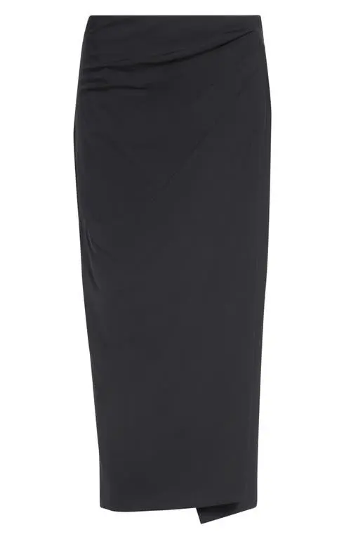 Marella Zampa Virgin Wool Midi Skirt
