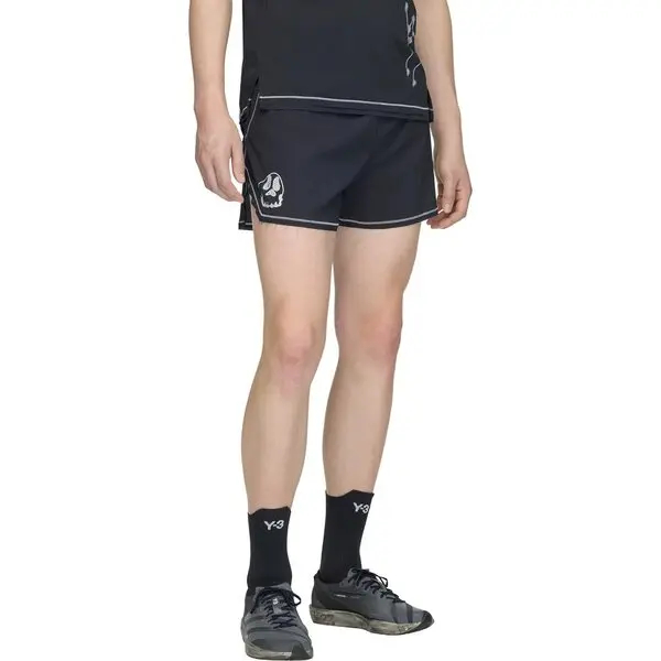 Y3 Graphic Performance Running Shorts
