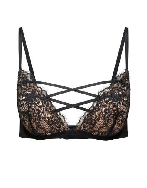 ADORE ME Mila Contour Plunge Bra - Black