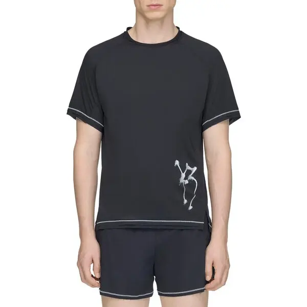 Y3 Chito Graphic Running Short Sleeve Tee