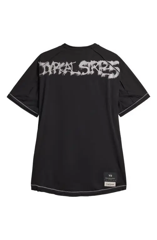Y3 Chito Graphic Running Short Sleeve Tee