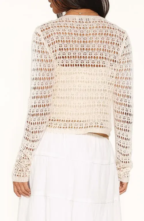 PETAL & PUP Lorelle Pointelle Cardigan