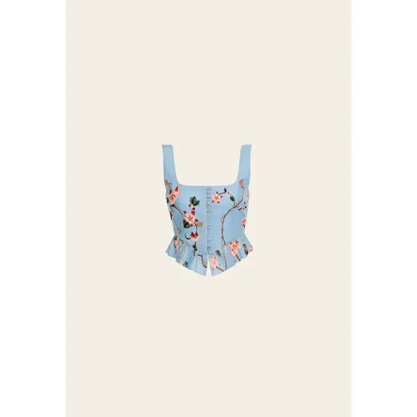 Agua Bendita Eslabón Navegante Cropped Top