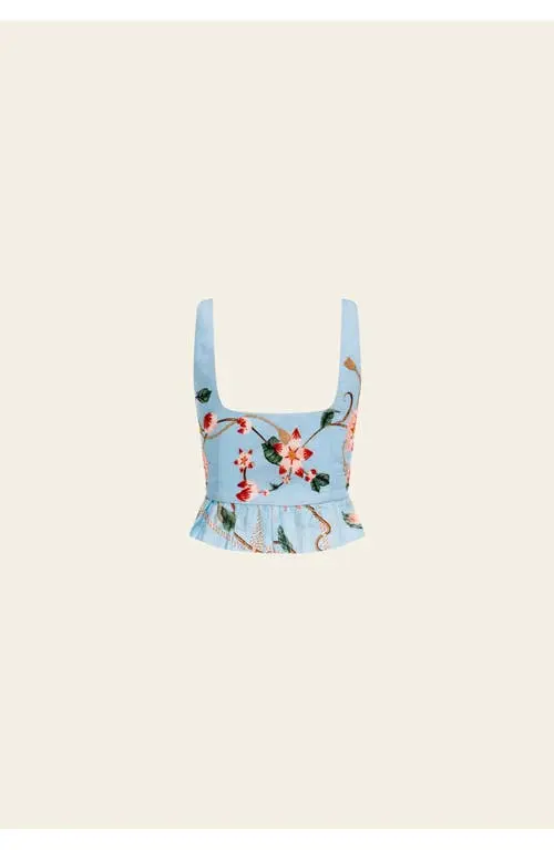 Agua Bendita Eslabón Navegante Cropped Top