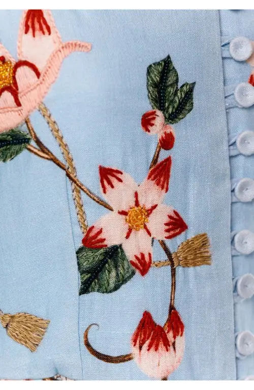 Agua Bendita Eslabón Navegante Cropped Top