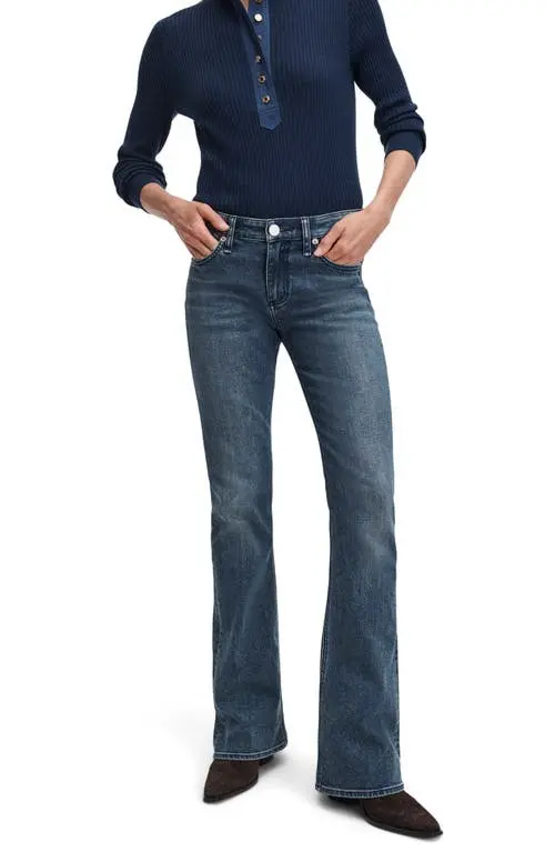 Rag & Bone Kinsley Low Rise Bootcut Jeans