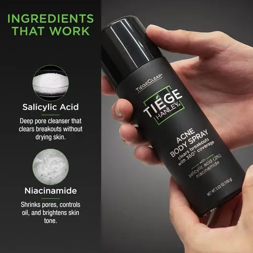 TIEGE HANLEY Acne All Over Body Spray