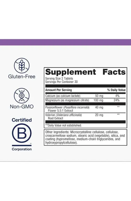 METAGENICS Myocalm Calcium Magnesium Muscle Relaxation Supplement 60 Tablets