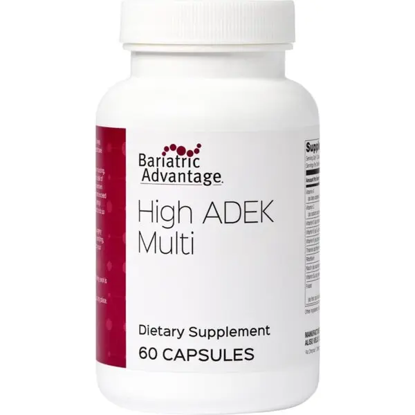 BARIATRIC ADVANTAGE High Potency Adek Multi Multivitamin Supplement 60 Capsules - None