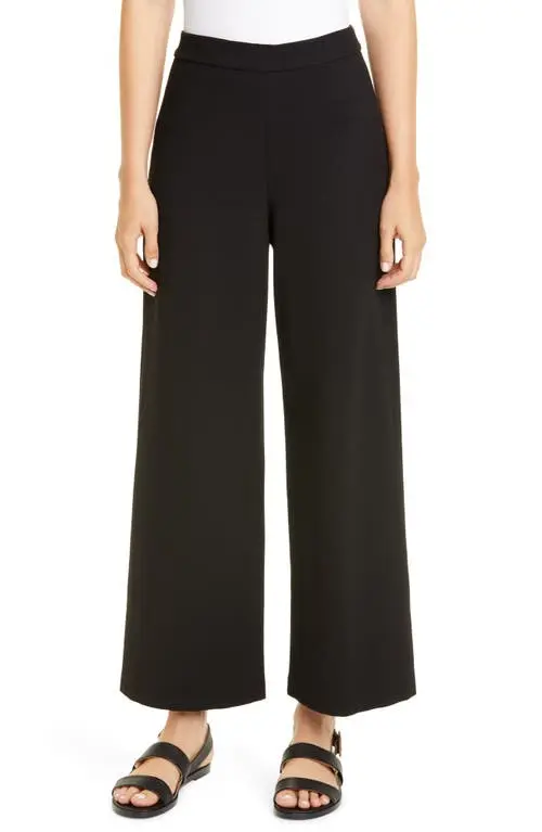 Rosetta Getty Interlock Ankle Wide Leg Pants