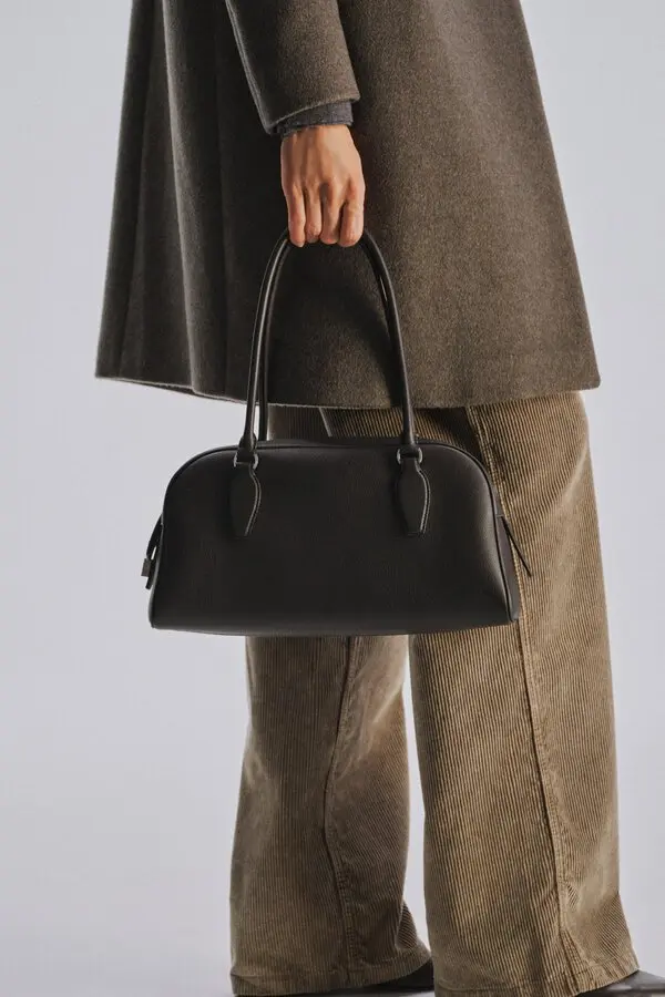 THE ROW E/w India Bag - Walnut Shadow