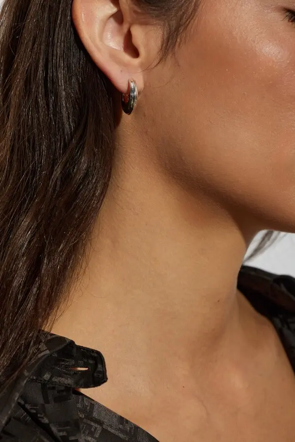Lié Studio Bonnie" Hoop Earrings In Sterling
