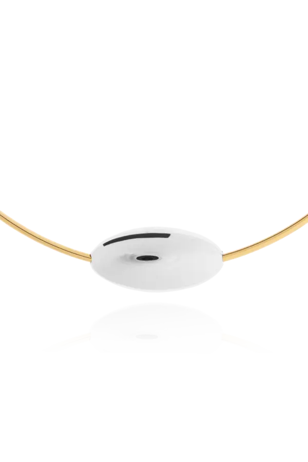 Lié Studio Brass Necklace "scarlet