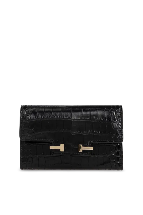 TOM FORD Leather Wallet - Black