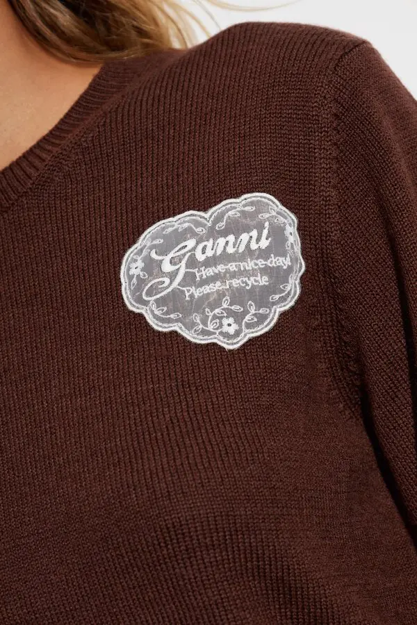 GANNI Wool Sweater