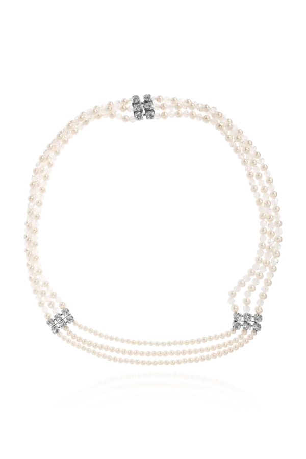 Alessandra Rich Pearl Necklace